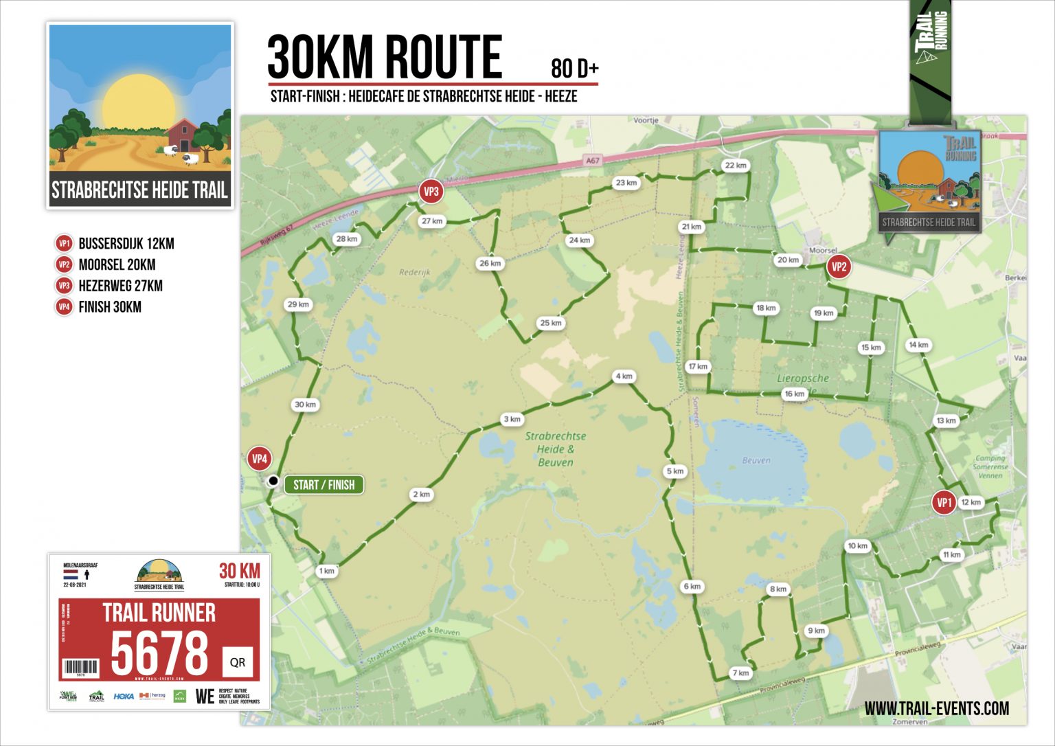 Strabrechtse Heide Trail - Trailrunning